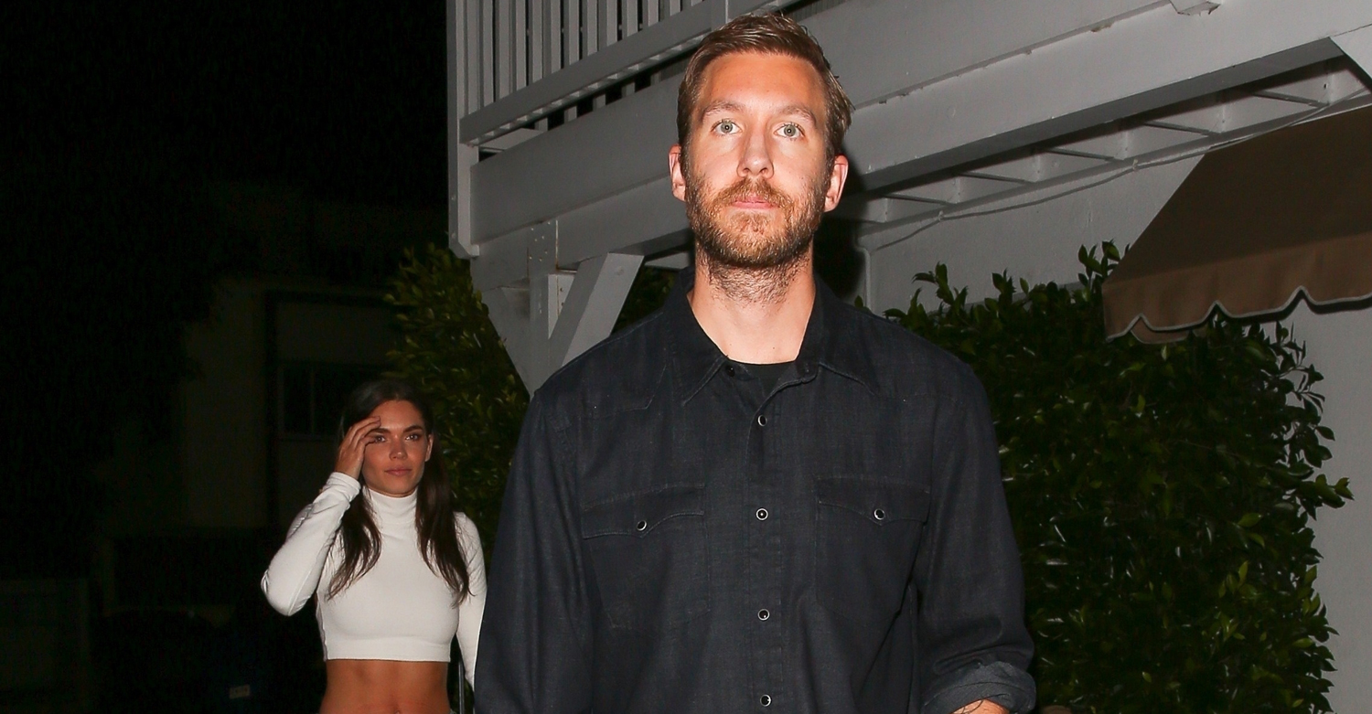 Calvin Harris & Girlfriend Aarika Wolf Step Out for Date Night in Santa ...
