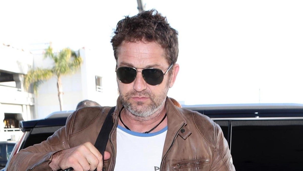 Gerard Butler Catches Flight Out of Town in New Photos | Gerard Butler ...