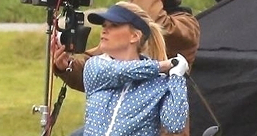Reese Witherspoon Films Golfing Scene for ‘Big Little Lies’! | Reese ...