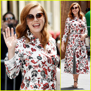 Amy Adams Looks Pretty in Floral Print at ‘The View’! | Amy Adams ...