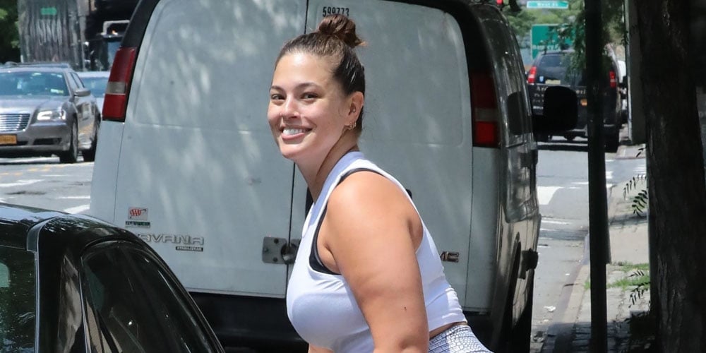 Ashley Graham Flashes a Smile While Leaving the Gym in NYC! | Ashley ...