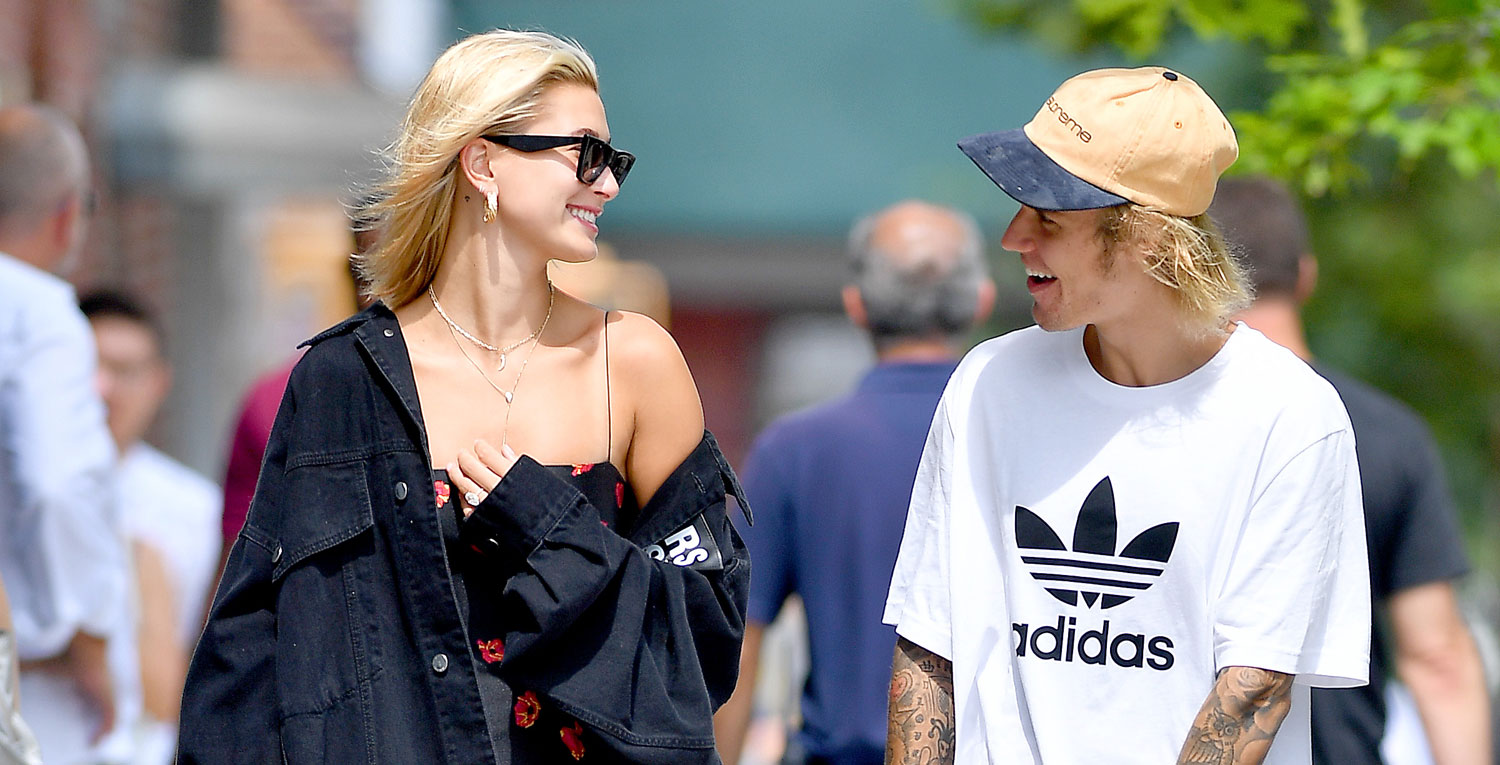 Justin Bieber & Hailey Baldwin Can’t Stop Smiling on NYC Stroll ...