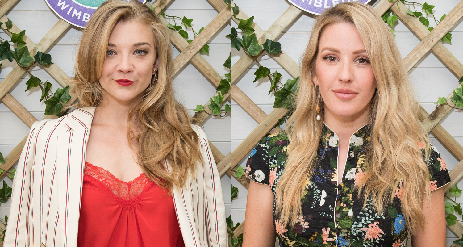 Natalie Dormer & Ellie Goulding Help Kick Off Wimbledon Championships ...