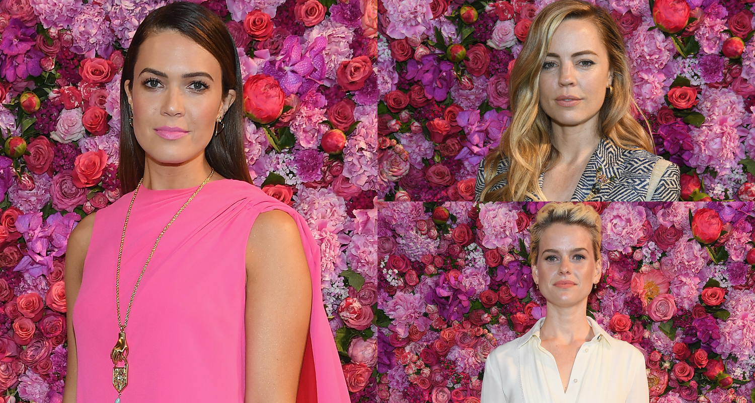 Mandy Moore Gets Glam for Schiaparelli Runway Fashion Show! | Alice Eve ...