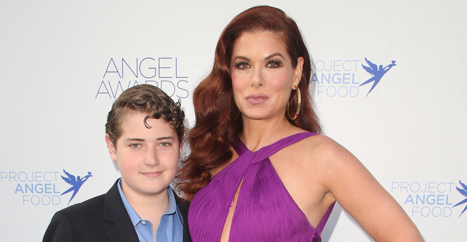 Debra Messing is Joined by Son Roman at Angel Awards 2018! | Celebrity ...