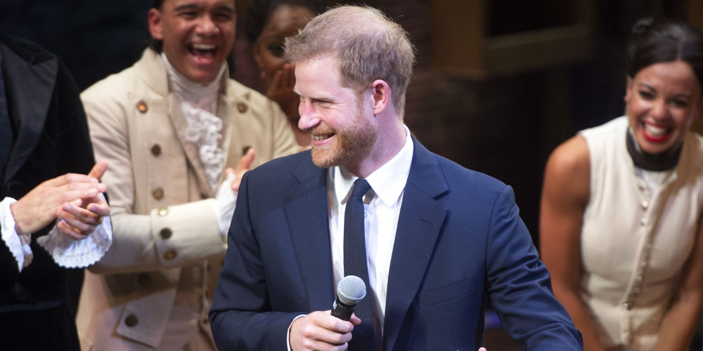 Prince Harry Sings ‘Hamilton’ Song Onstage in London – Watch Now ...