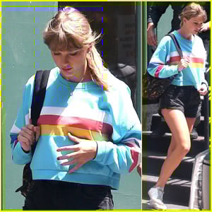 Taylor Swift Steps Out to Run Errands in Short Shorts in NYC! | Taylor ...