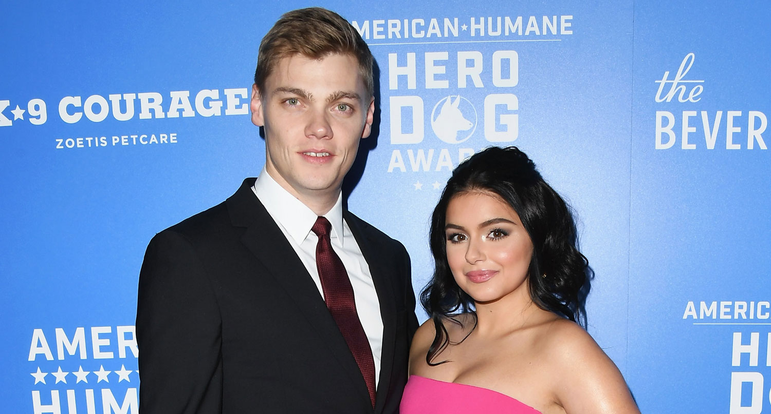 Ariel Winter & Levi Meaden Couple Up at American Humane Hero Dog Awards ...