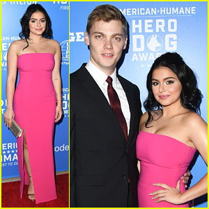 Ariel Winter & Levi Meaden Couple Up at American Humane Hero Dog Awards ...