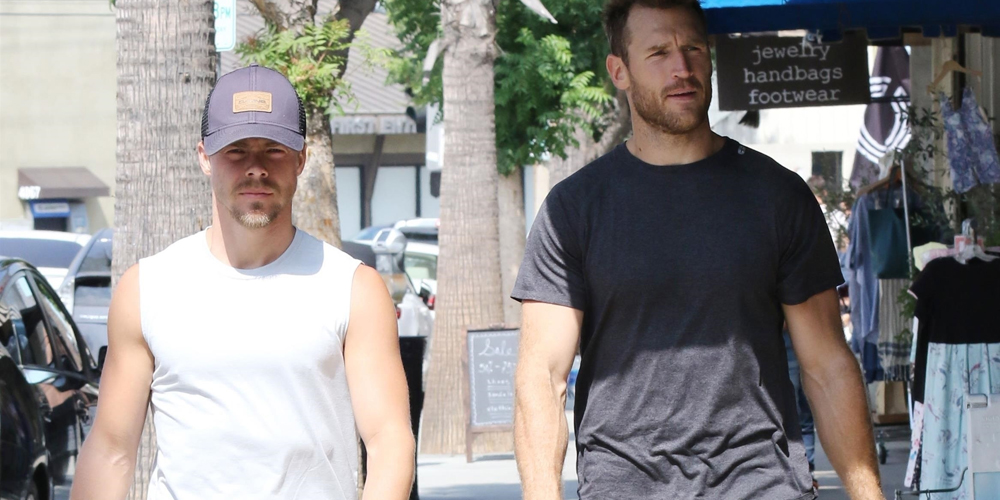 Derek Hough & Brother-In-Law Brooks Laich Grab Lunch in LA! | Brooks ...
