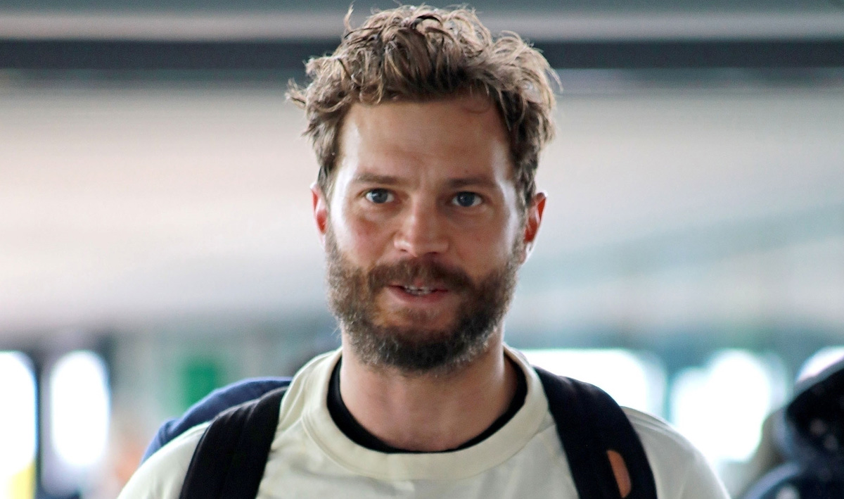 Jamie Dornan Sports Bushy Beard While Out in London | Jamie Dornan ...
