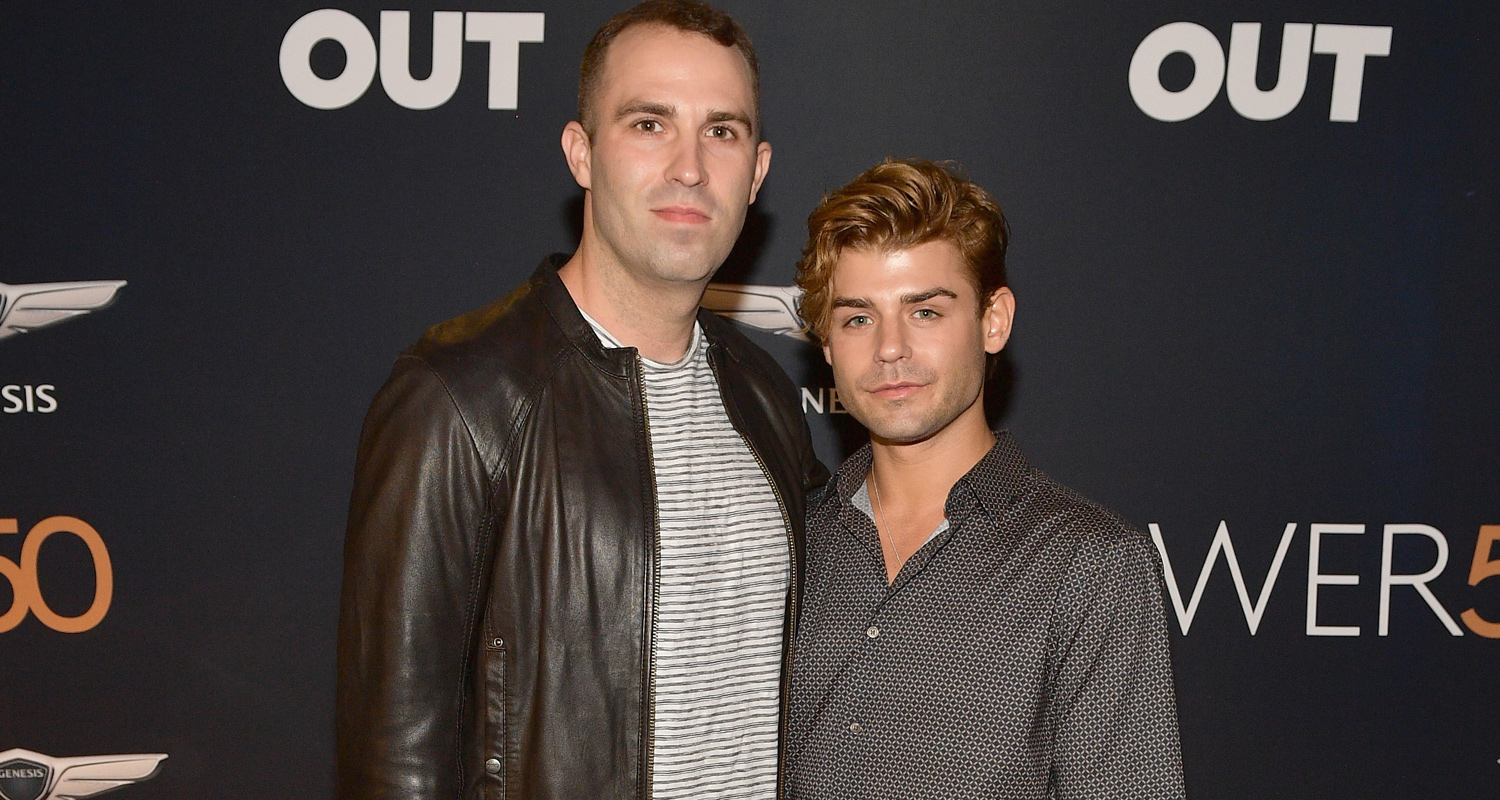 Garrett Clayton Makes Red Carpet Debut With Partner Blake Knight ...