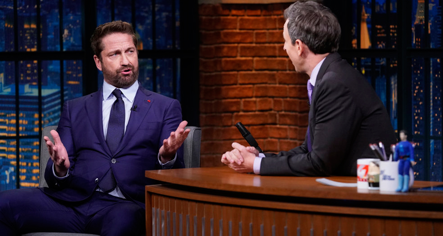 Gerard Butler Says He Wasn’t Fully Prepared for Pentagon Press ...