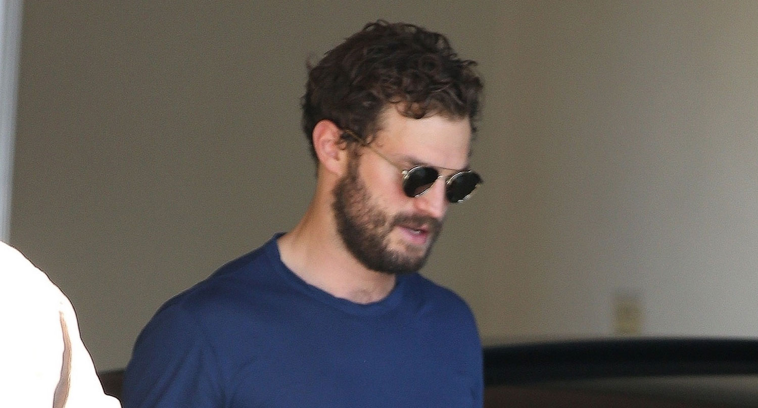 Jamie Dornan Muscles Up For Weekend Meeting | Jamie Dornan | Celebrity ...
