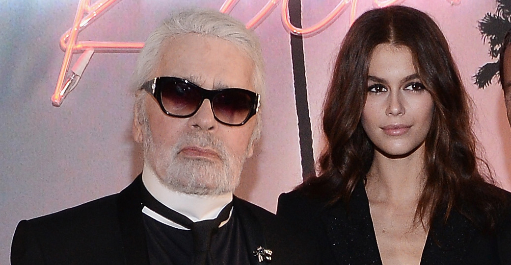 Kaia Gerber Celebrates Launch of Collaboration with Karl Lagerfeld in ...