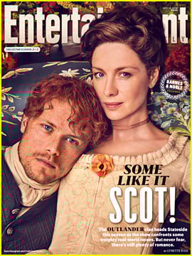 Outlander’s Sam Heughan & Caitriona Balfe Are on EW’s 3 New Covers ...