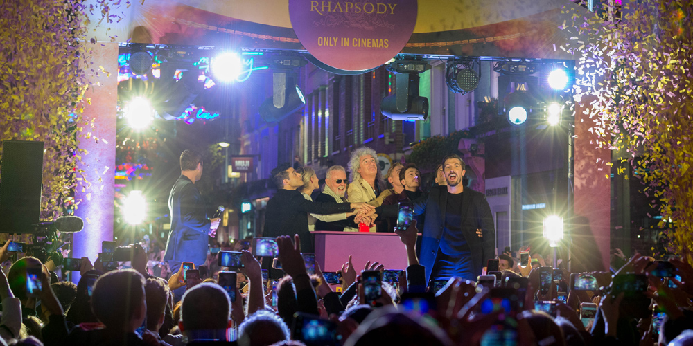 Rami Malek Joins Queen & ‘Bohemian Rhapsody’ Cast for Carnaby Street ...
