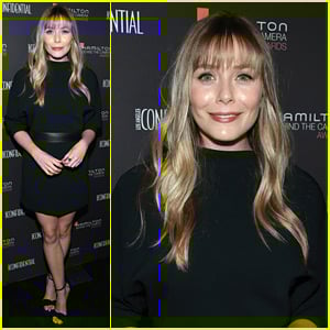 Elizabeth Olsen Debuts New Bangs at Hamilton Awards! | Elizabeth Olsen ...