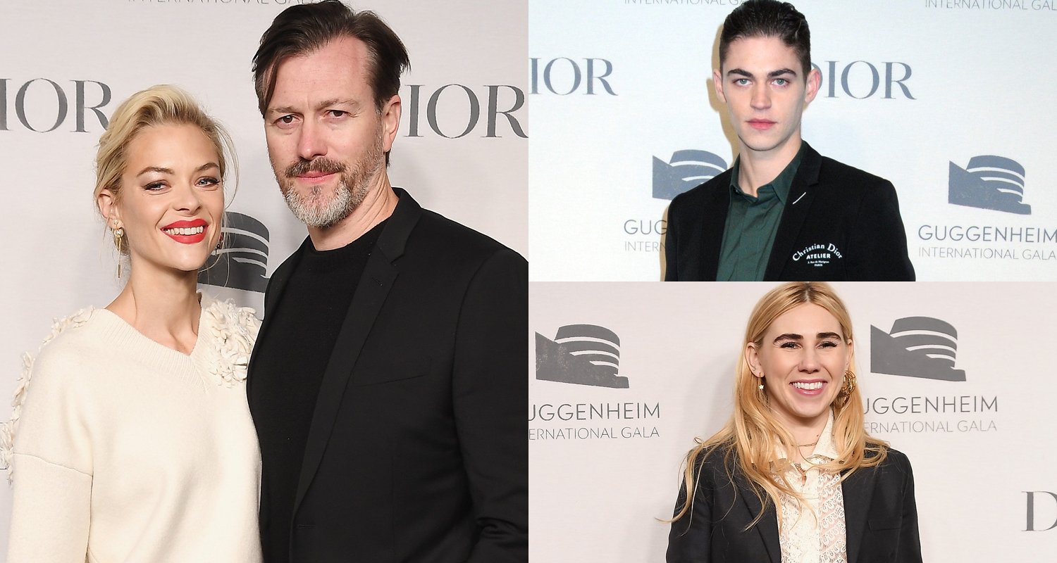 Jaime King, Hero Fiennes-Tiffin & More Hit Carpet at Guggenheim Gala ...