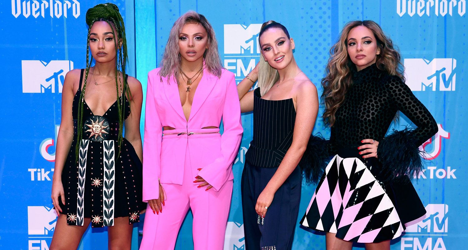 Little Mix Hit the Pink Carpet Ahead of Performance at MTV EMAs 2018 ...