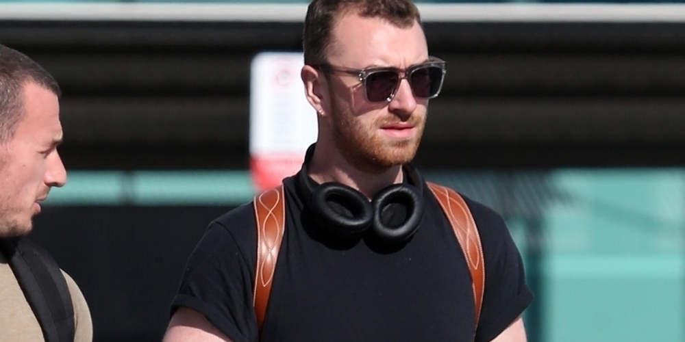 Sam Smith Arrives in Perth for Final Show on ‘Thrill Of It All’ Tour ...