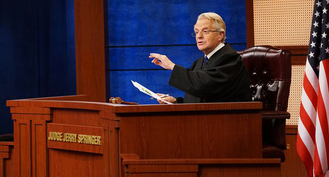 Jerry Springer Is Television’s Next Judge for ‘Judge Jerry’ Series ...
