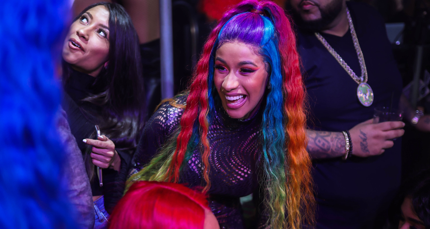 Cardi B Lives It Up at Art Basel Miami After Announcing Split from ...