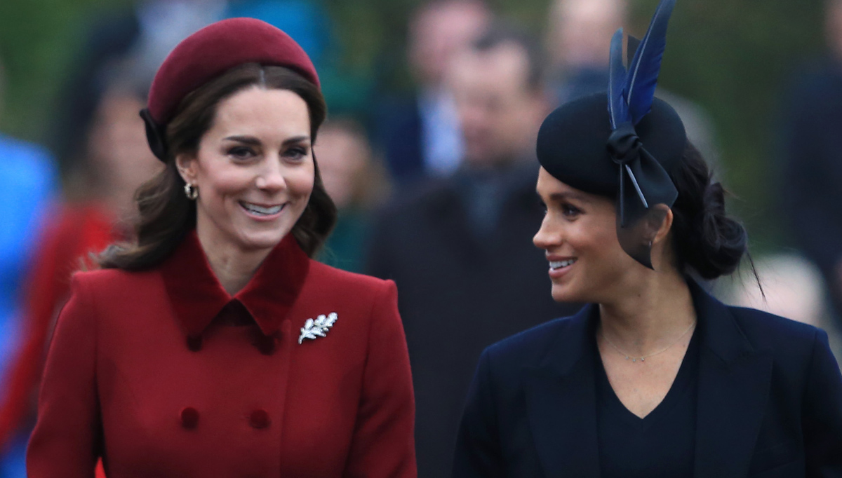 Meghan Markle & Kate Middleton Share Cute Moment in Video Fans Can’t ...