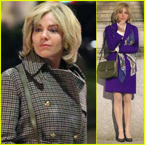 Sienna Miller Gets Into Character as Roger Ailes’ Wife Beth on Set of ...