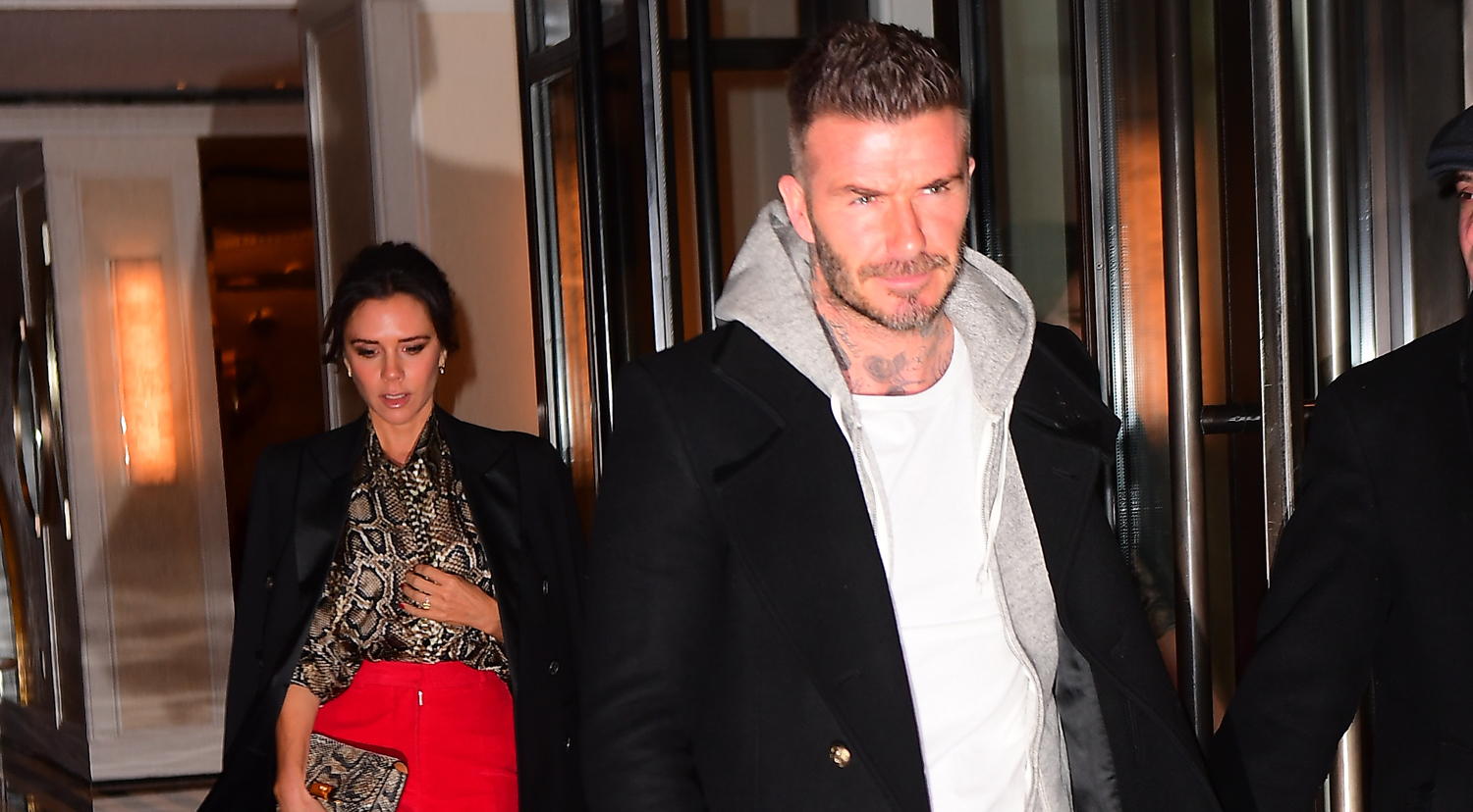 David & Victoria Beckham Couple Up for Dinner Date in NYC | David ...