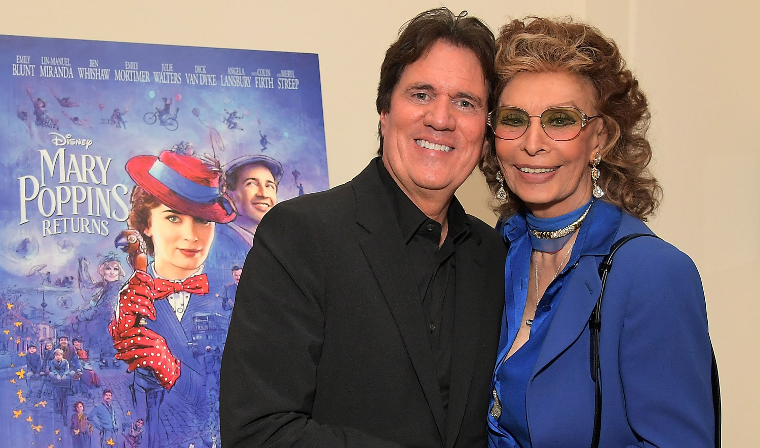Sophia Loren Makes Rare Public Appearance to Host Reception for ‘Mary ...