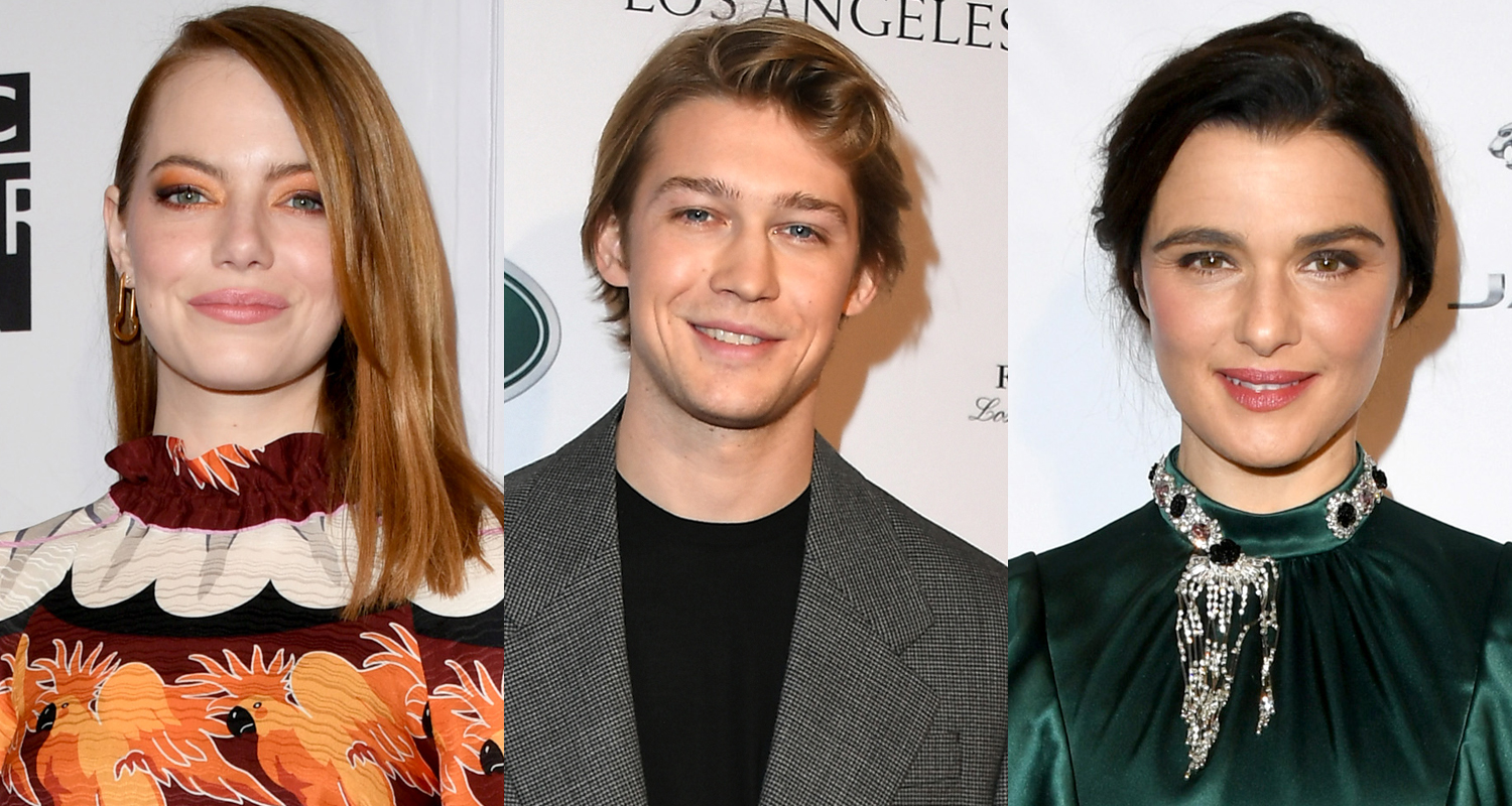 Emma Stone, Joe Alwyn, & Rachel Weisz Reunite for BAFTA Tea Party ...