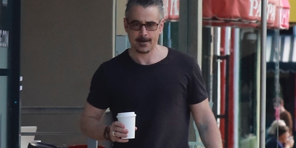 Colin Farrell Heads Out for a Coffee Run in Los Feliz | Colin Farrell ...