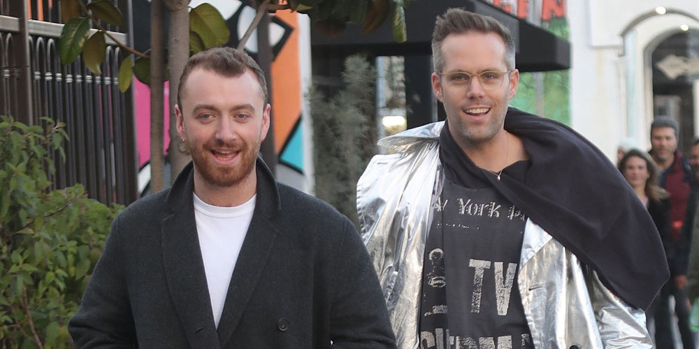 Sam Smith & Justin Tranter Enjoy a Stroll Together in Venice Beach ...