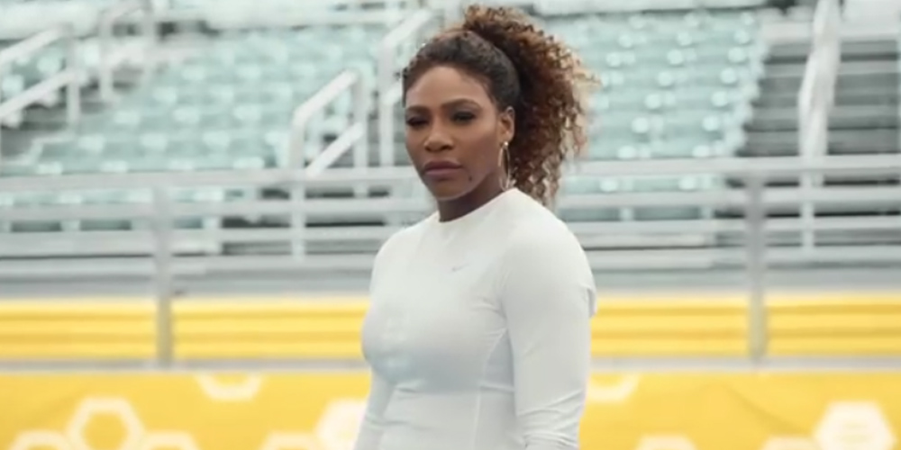 Serena Williams Stars in New Bumble Commercial! | 2019 Super Bowl ...