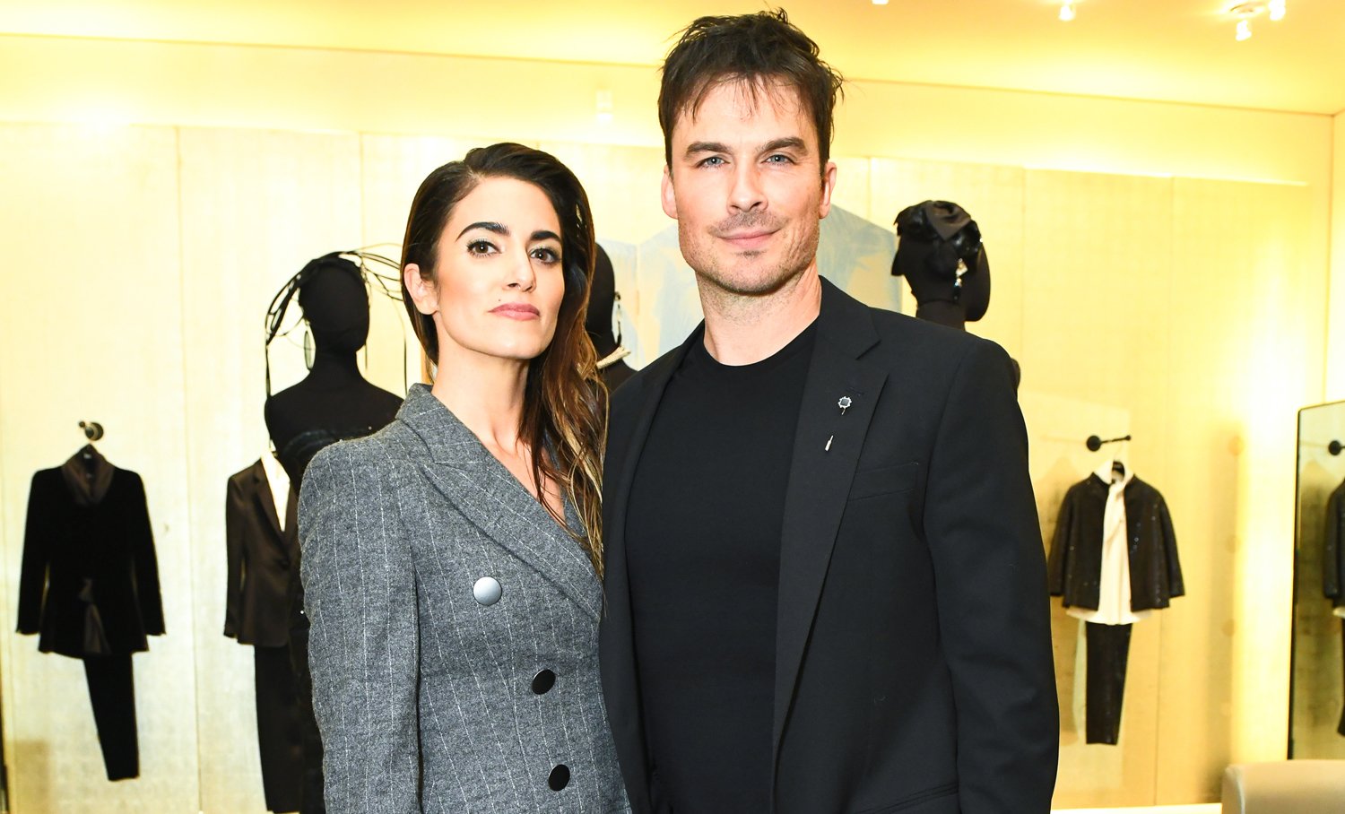 Ian Somerhalder & Nikki Reed Are Picture Perfect at Giorgio Armani’s ...