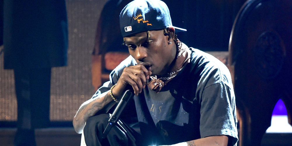 Travis Scott Performs With James Blake & Earth, Wind & Fire at Grammys ...