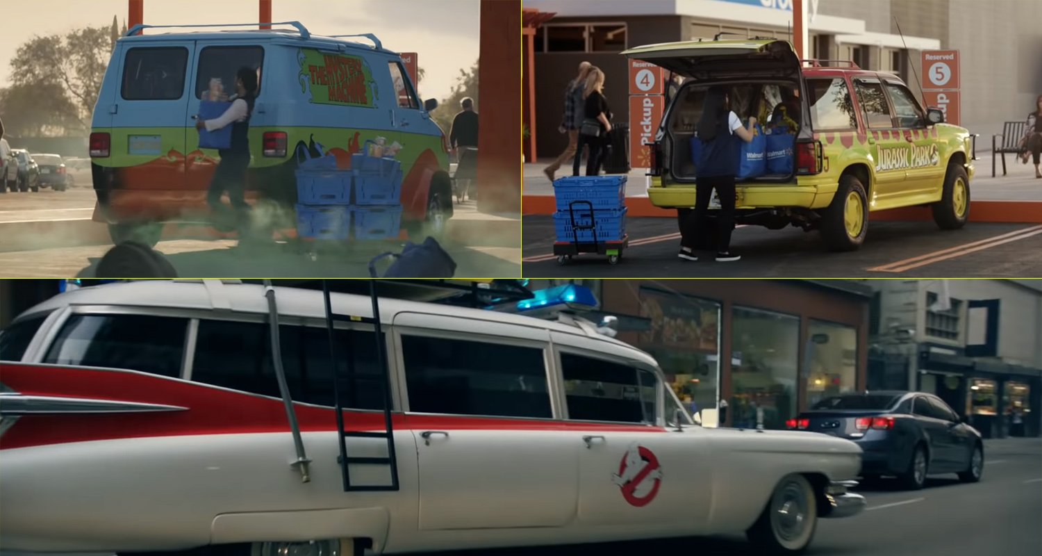 Walmart Super Bowl Commercial 2019: Famous Cars Pick Up Groceries ...