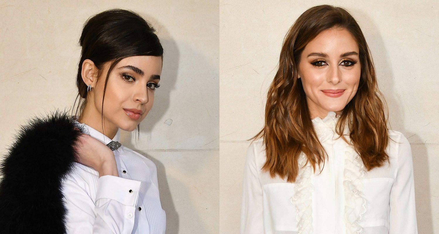 Sofia Carson & Olivia Palermo Go Glam for Elie Saab Fashion Show | Coco ...