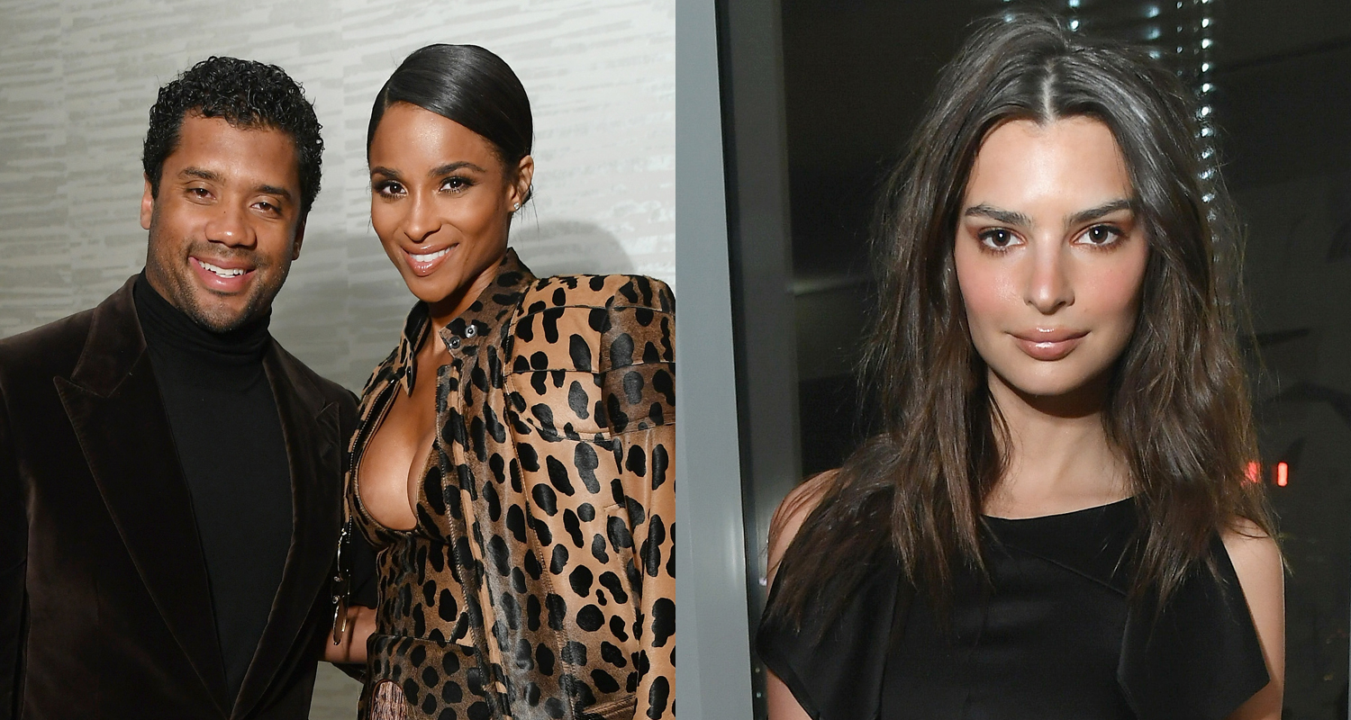 Ciara & Russell Wilson Join Emily Ratajkowski at InStyle Dinner in NYC ...