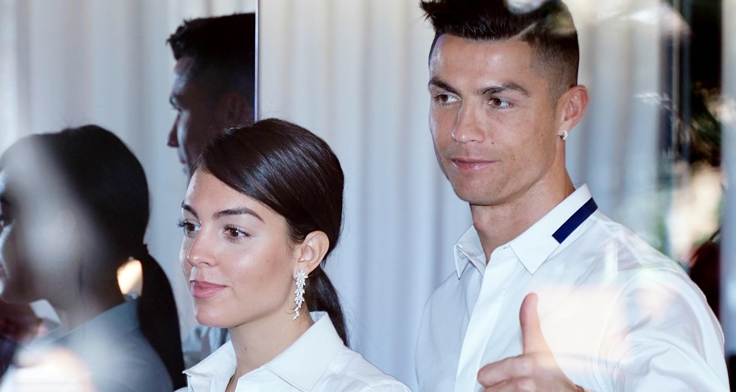 Cristiano Ronaldo Couples Up With Georgina Rodriguez At Hair Company