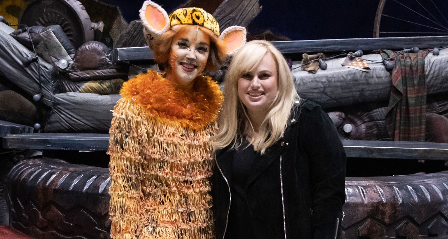 Rebel Wilson Surprise Visits ‘Cats’ Cast in Hollywood! | Rebel Wilson ...