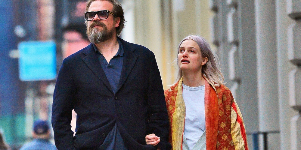 David Harbour & Girlfriend Alison Sudol Take a Stroll Together in NYC ...