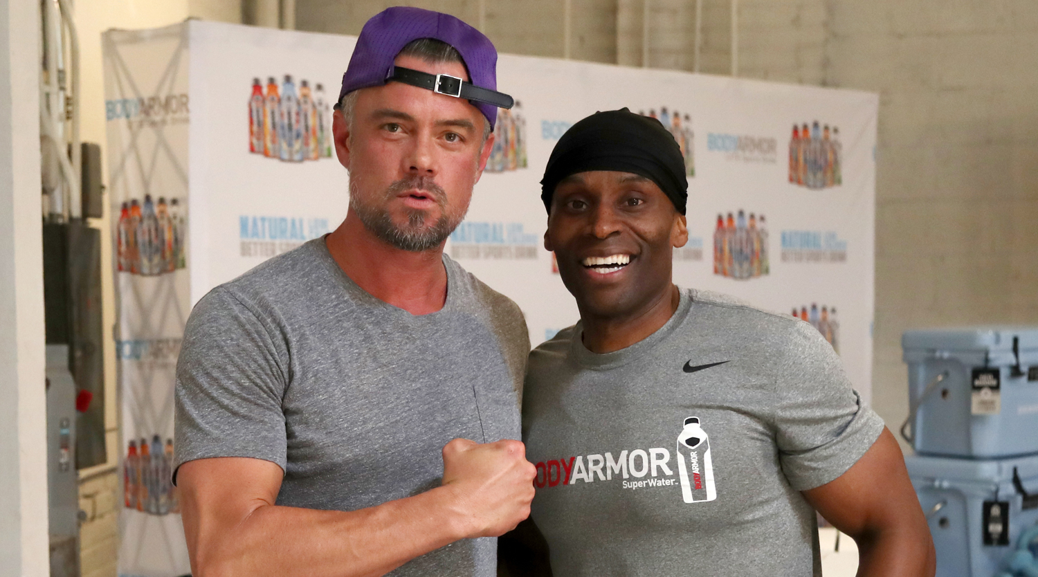 Josh Duhamel Flexes His Muscles at a Fitness Event! | Josh Duhamel ...