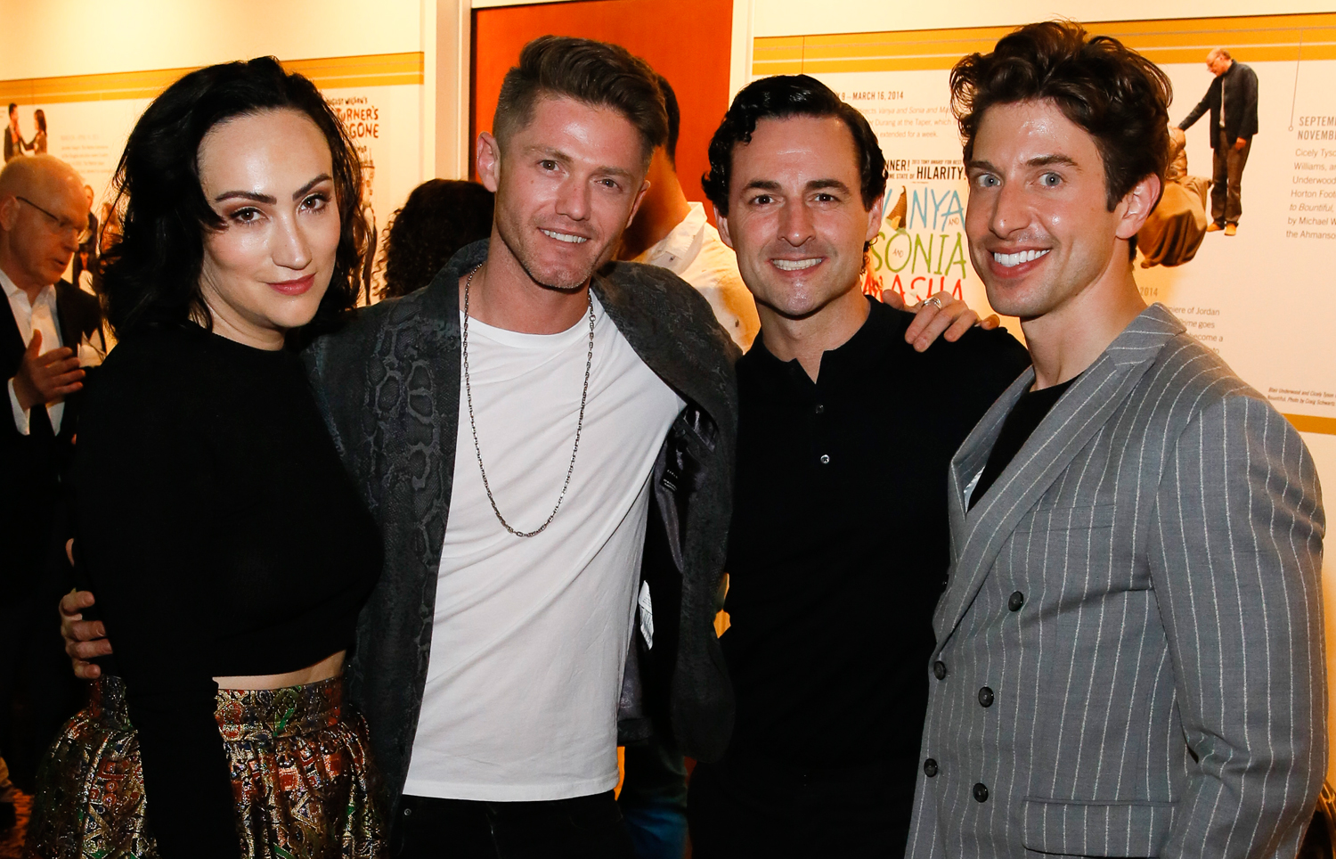 ‘Falsettos’ Tour Cast Celebrates L.A. Opening with Celeb Guests! | Adam ...