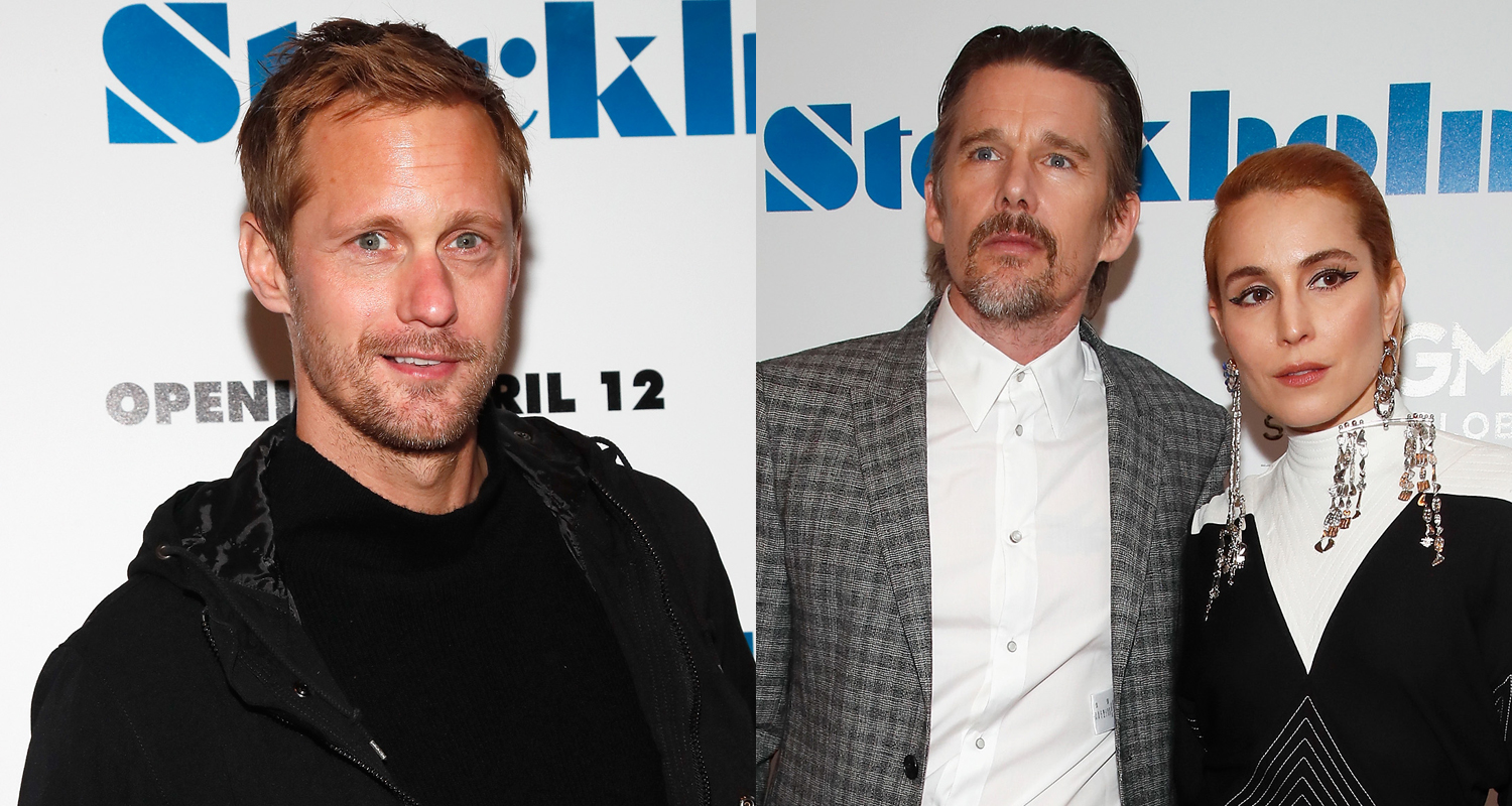 Alexander Skarsgard Joins Ethan Hawke & Noomi Rapace at ‘Stockholm’ Premiere | Alexander ...