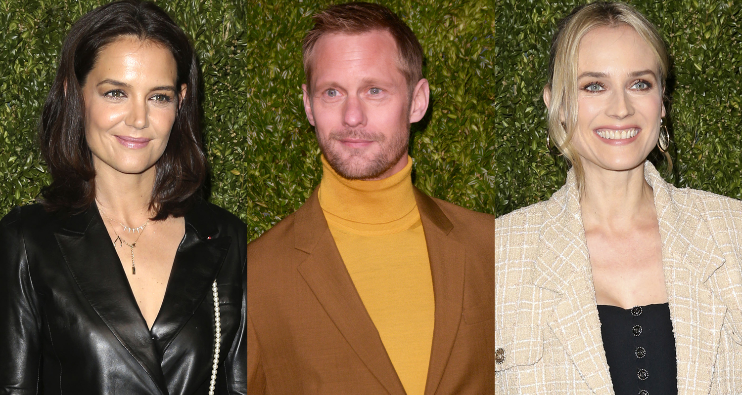 Katie Holmes, Alexander Skarsgard & Diane Kruger Step Out for Chanel’s ...