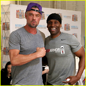 Josh Duhamel Flexes His Muscles at a Fitness Event! | Josh Duhamel ...