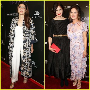 Marisa Tomei Supports ‘The Chaperone’ Cast at Hollywood Premiere ...