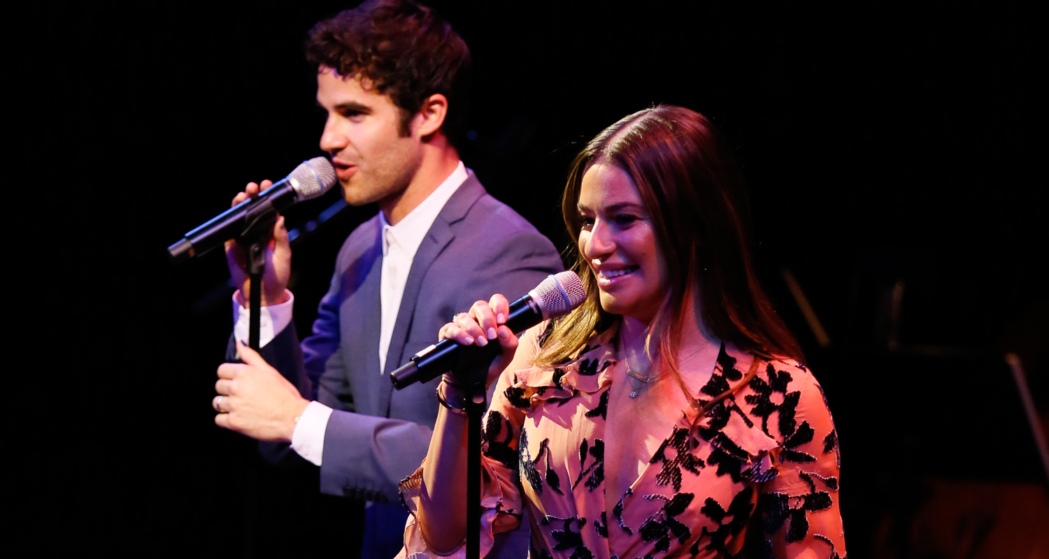 Lea Michele & Darren Criss Perform Together at Center Theatre Group’s ...